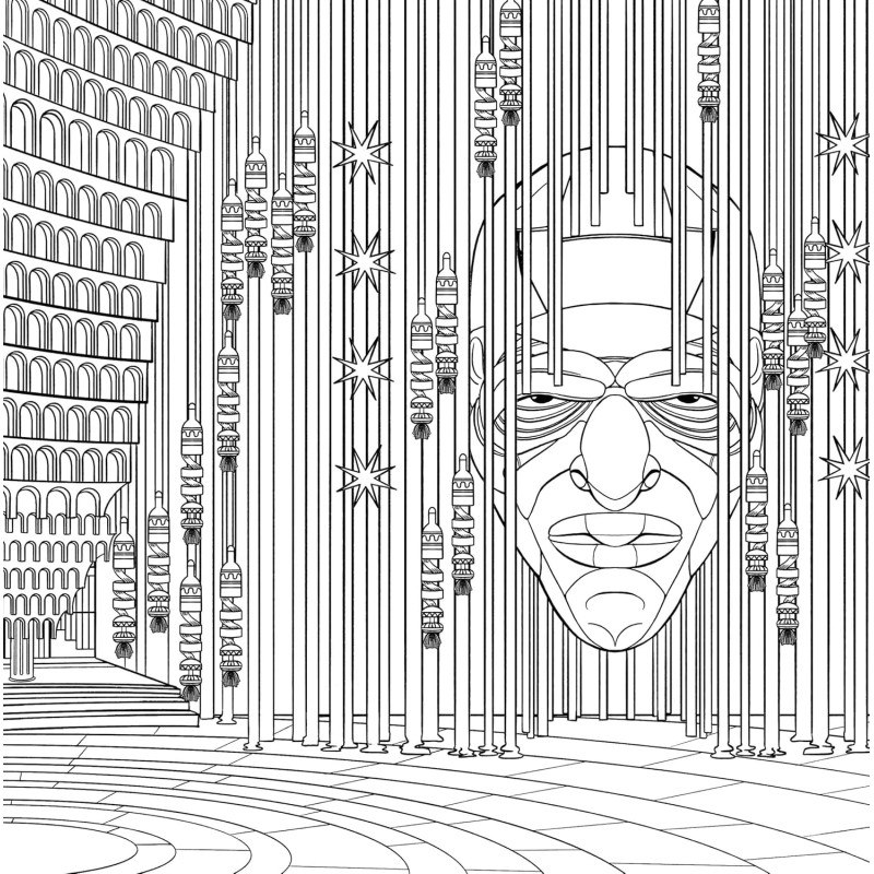 Libro de colorear. WICKED. Official Coloring Book